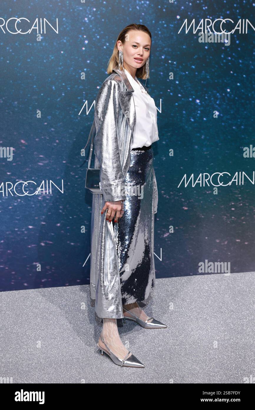 31.01.2025, Olga Löffler zur Marc Cain Fashion Show Parallel Universe ...