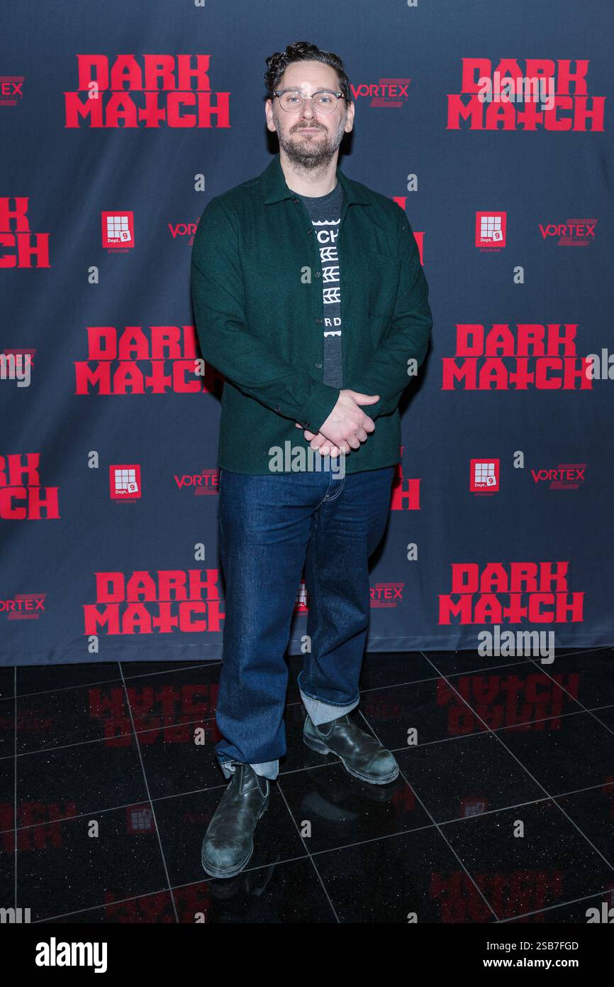 Toronto, Canada. 31st Jan, 2025. Lowell Dean attends the “Dark Match ...