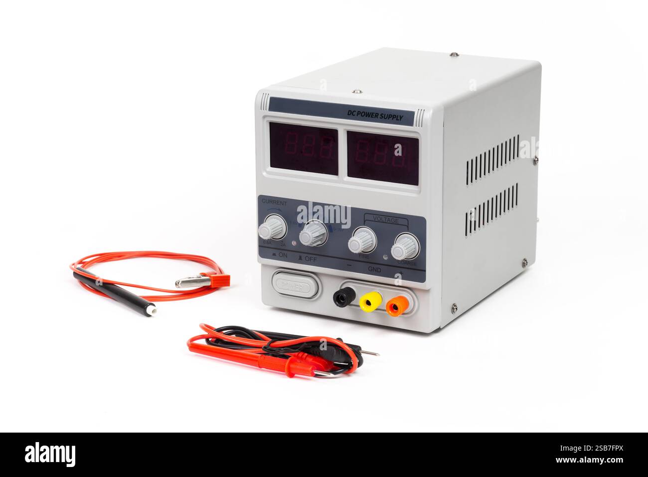 Electroplating equipment: DC power supply unit, test leads and ...
