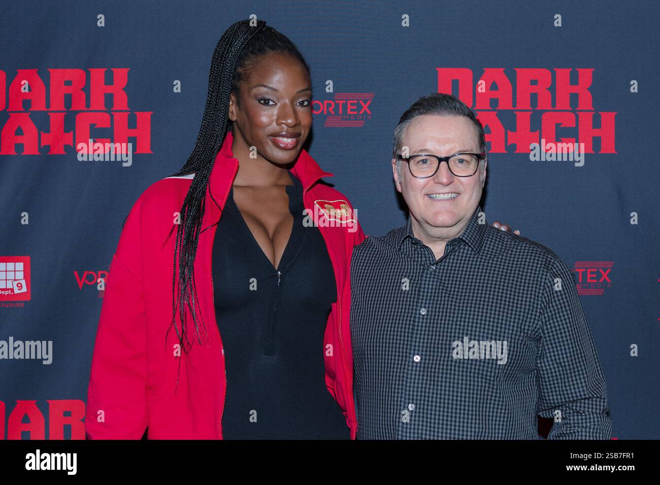Toronto, Canada. 31st Jan, 2025. (L to R) Ayisha Issa and Don Depoe ...
