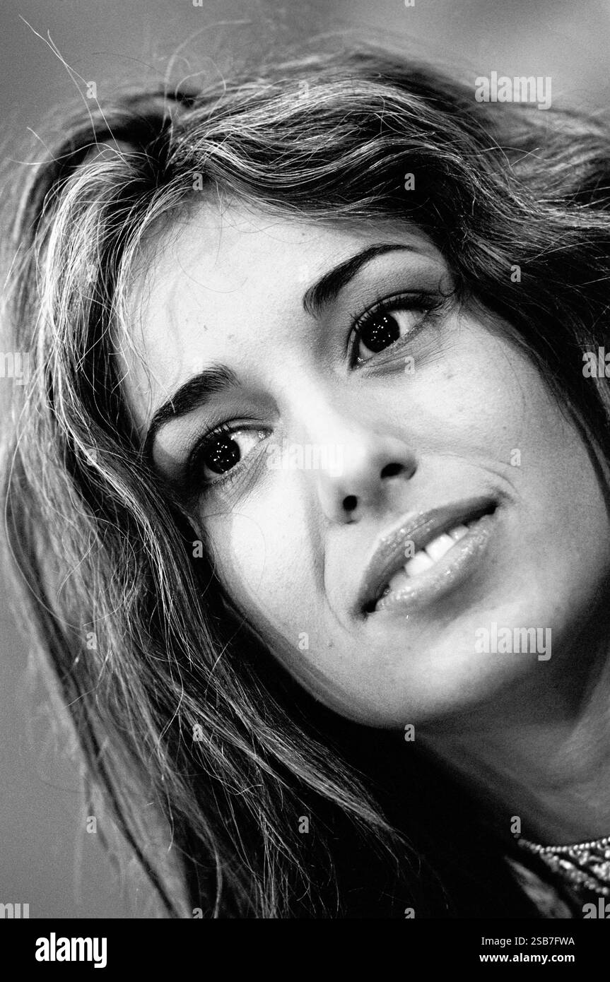 Milan Italy 08/04/1998:Syria,Italian singer, during the television show ...
