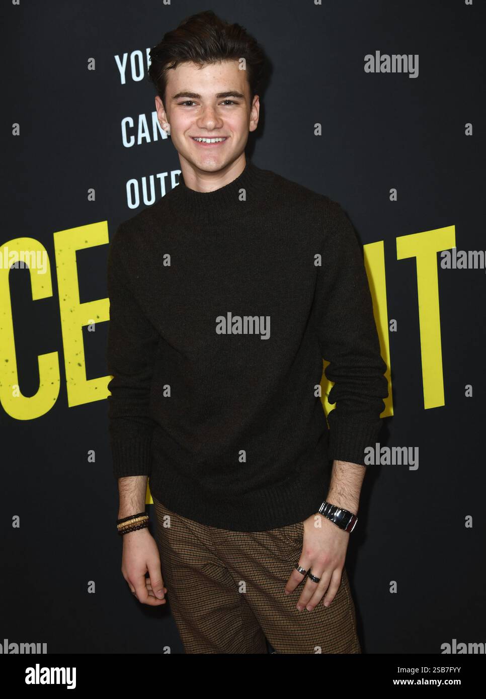 Los Angeles, United States. 30th Jan, 2025. Singer/actor Alexander ...