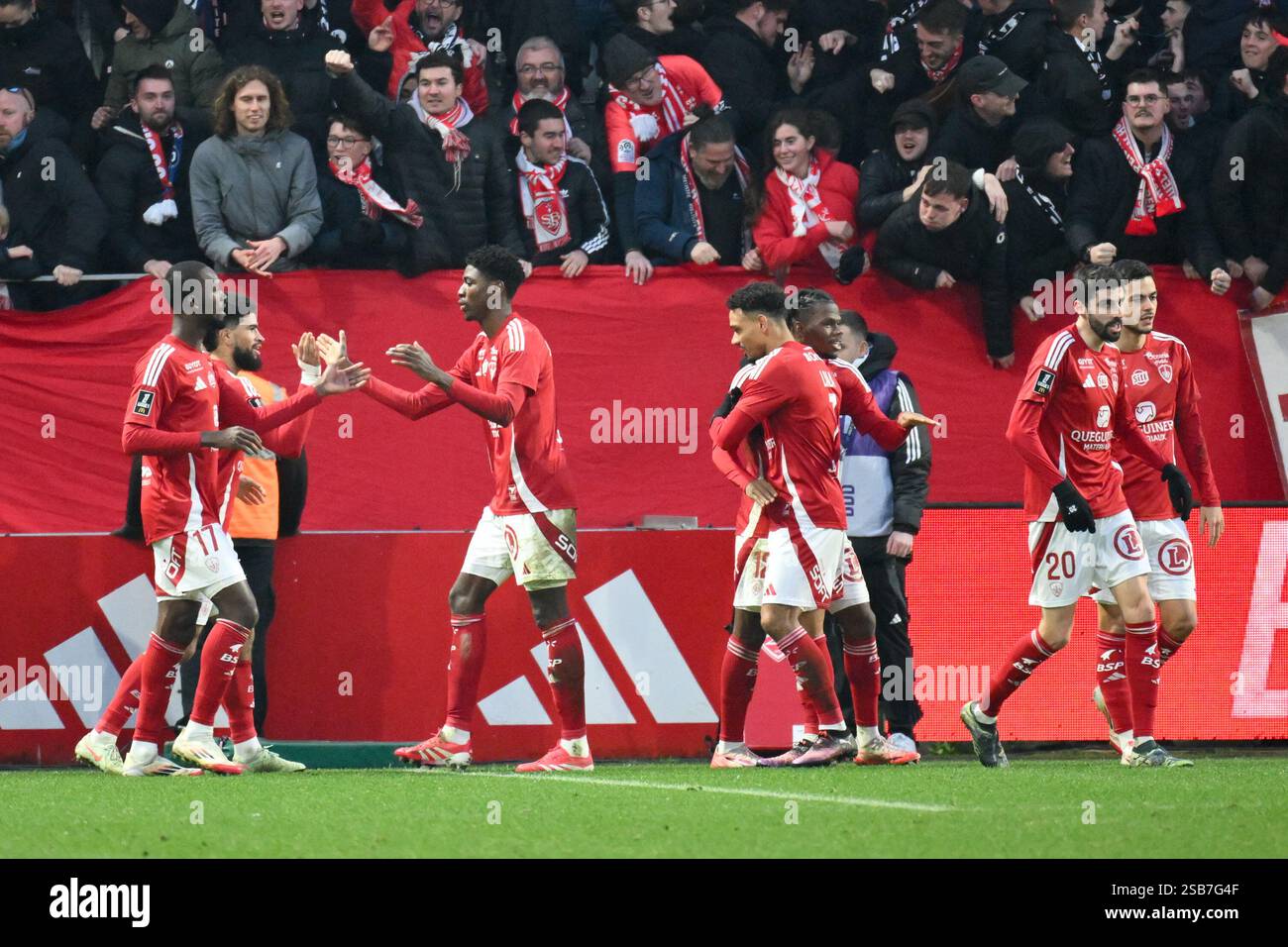 03 Abdoulaye NDIAYE (sb29) - 12 Luck ZOGBE (sb29) during the Ligue 1 ...