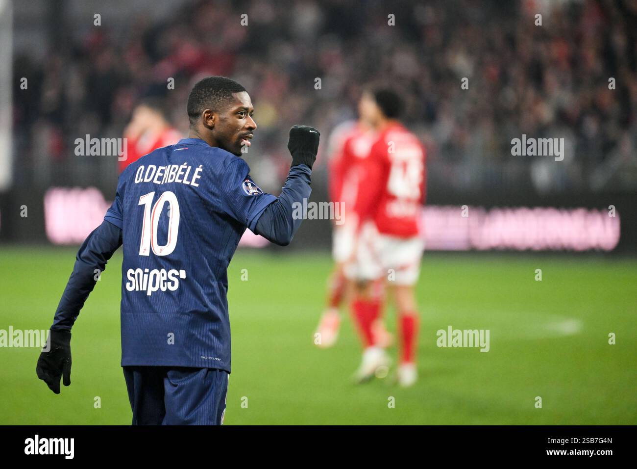 10 Ousmane DEMBELE (psg) during the Ligue 1 McDonald's match between ...