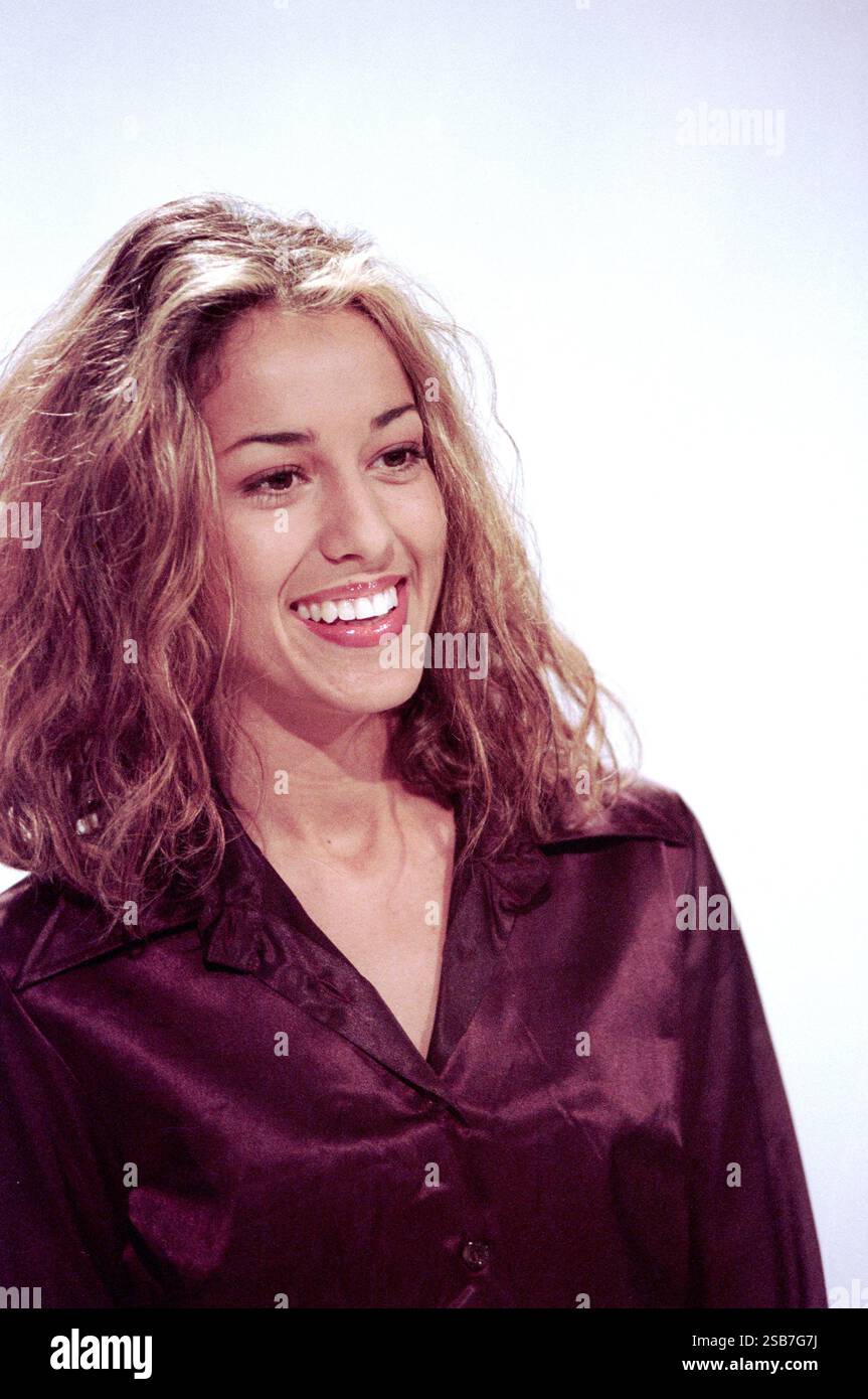 Milan Italy 15/05/1998 : Syria,Italian singer, during the television ...