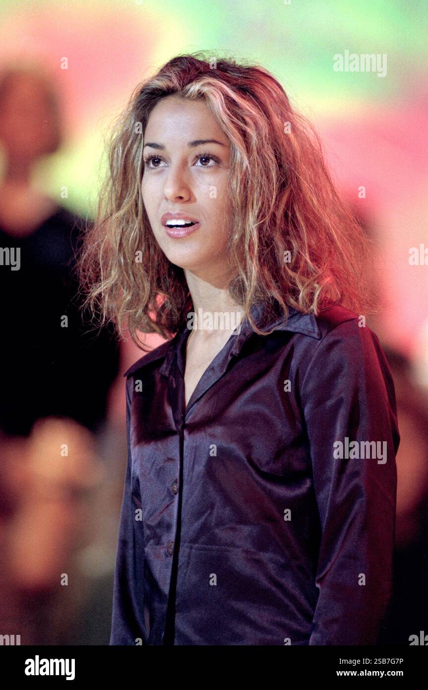 Milan Italy 15/05/1998 : Syria,Italian singer, during the television ...