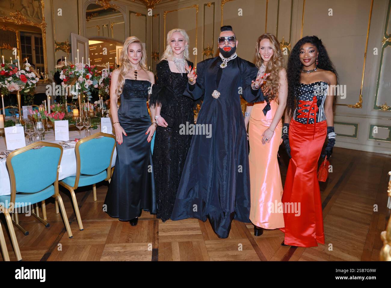 29.01.2025, Michelle Monballijn, Theresia Fischer, Harald Glööckler ...