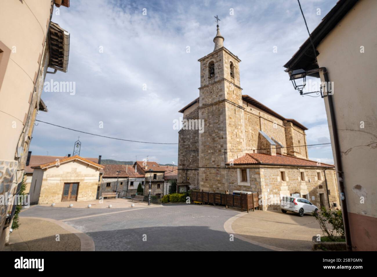 parish church, dedicated to the Nativity of Our Lady, Bernedo , Alava ...