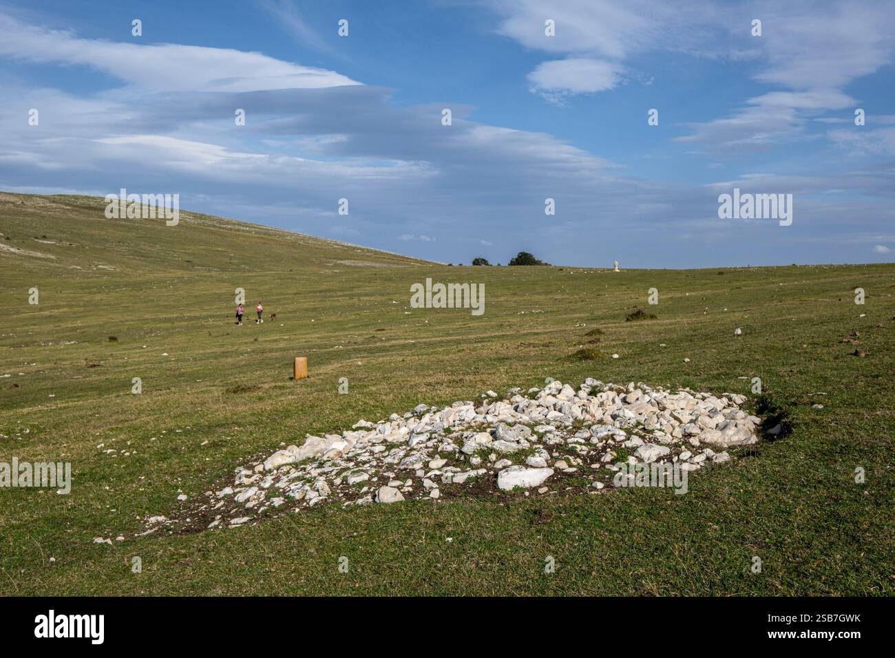 Atau tumulus, Legaire Megalithic Park, Campas de Legaire, Álava, Basque ...
