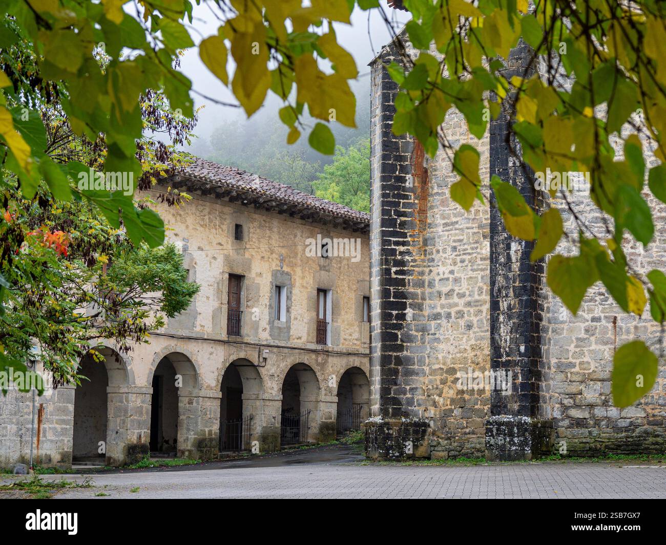 Monumental Site of Ayala, Quejana, Alava, Basque Country, Spain Stock ...