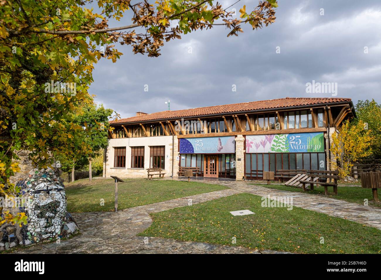 House of the Park, La Lastra, Valderejo Natural Park, municipality of ...