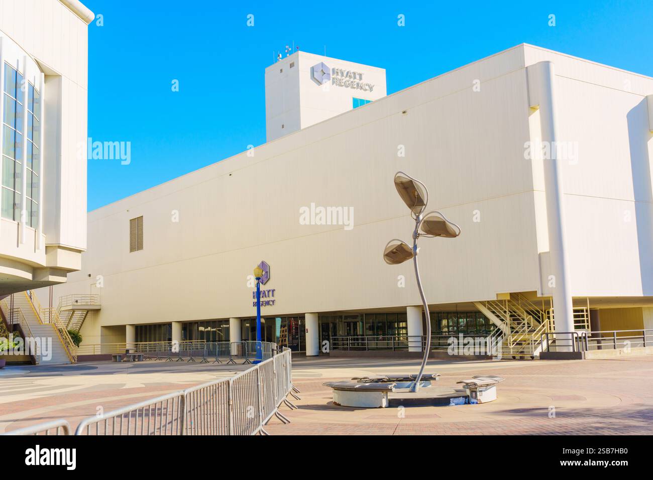 Long Beach, California - January 15, 2025: View of the Hyatt Regency ...