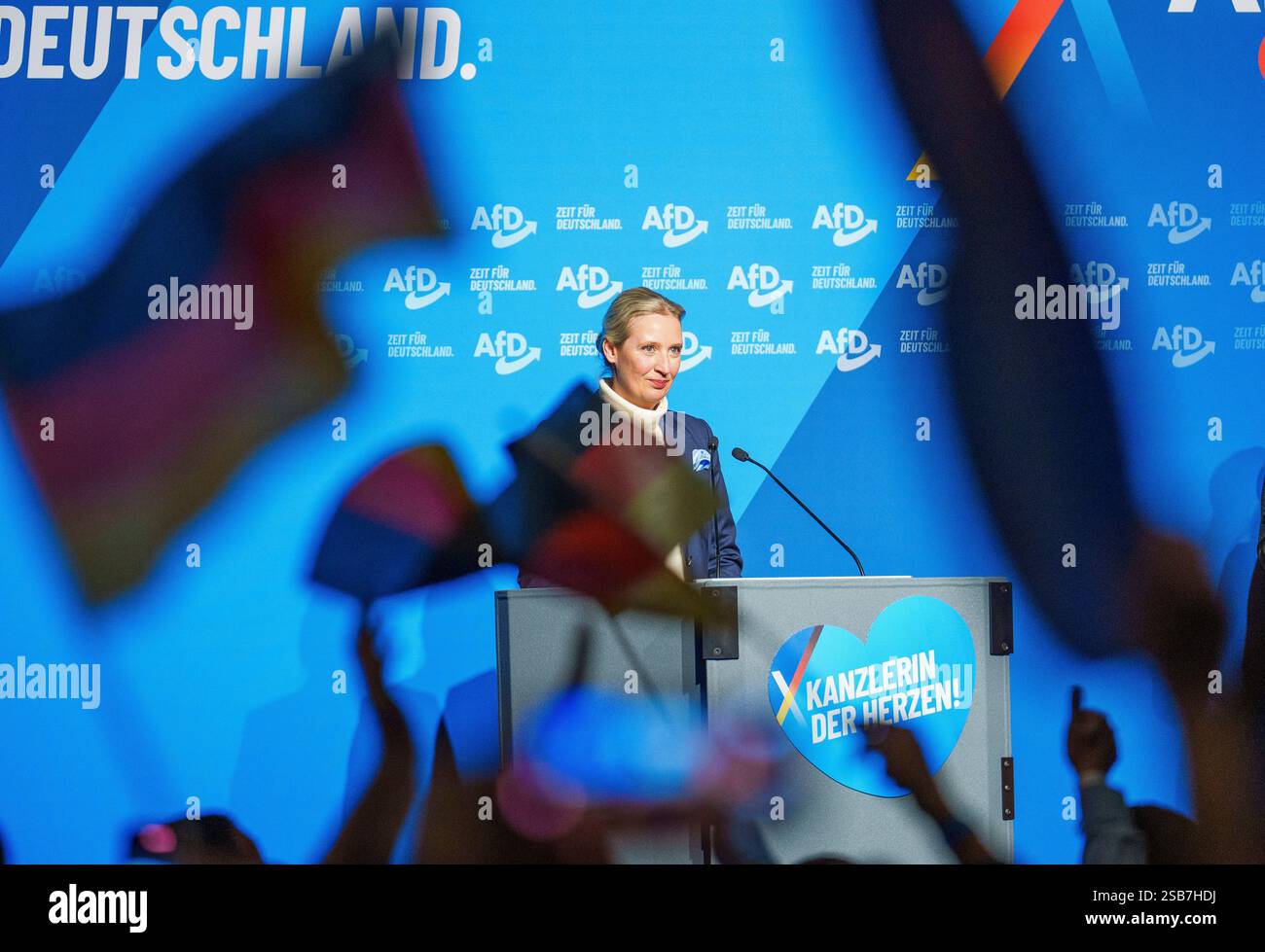 Neu Isenburg, Germany. 01st Feb, 2025. Alice Weidel (AFD), top ...