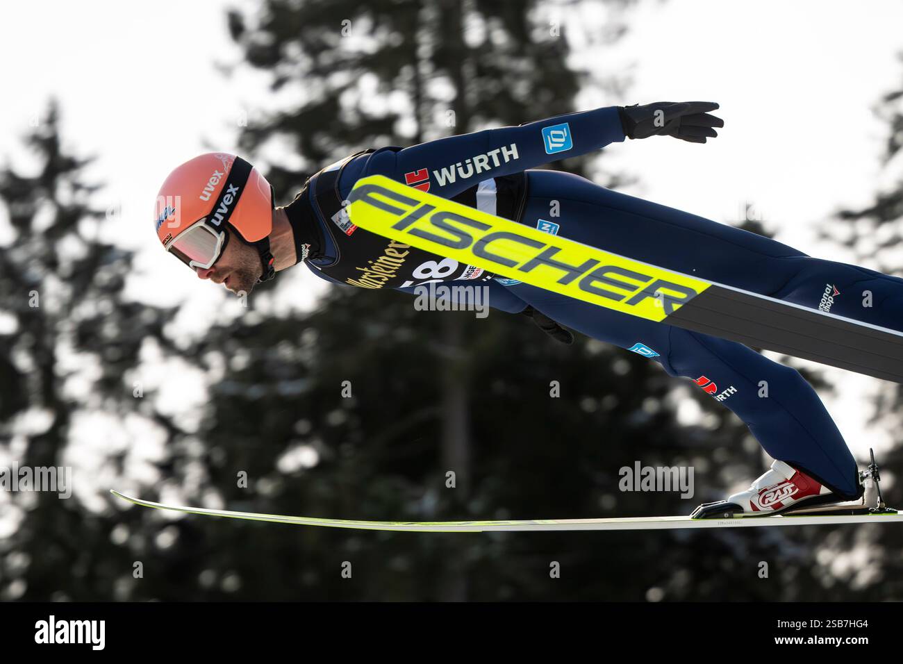 Willingen, Germany. 01st Feb, 2025. Nordic skiing/ski jumping: World ...