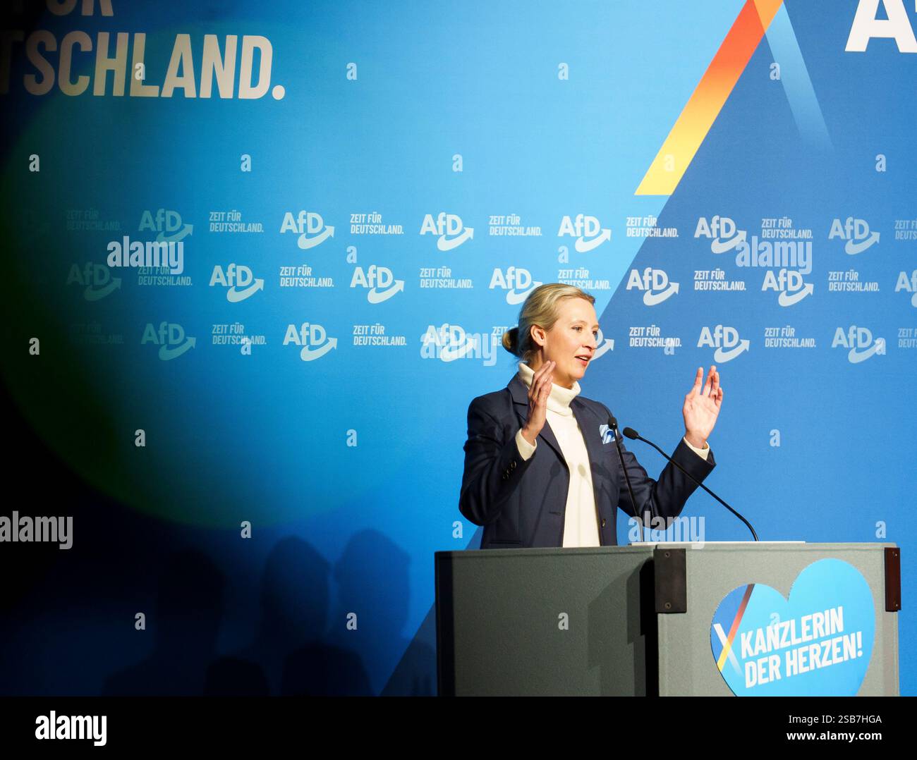 Neu Isenburg, Germany. 01st Feb, 2025. Alice Weidel (AfD), top ...