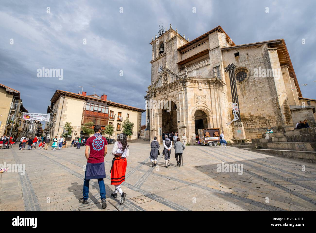 Church of San Juan, Salvatierra, Álava, autonomous community of the ...
