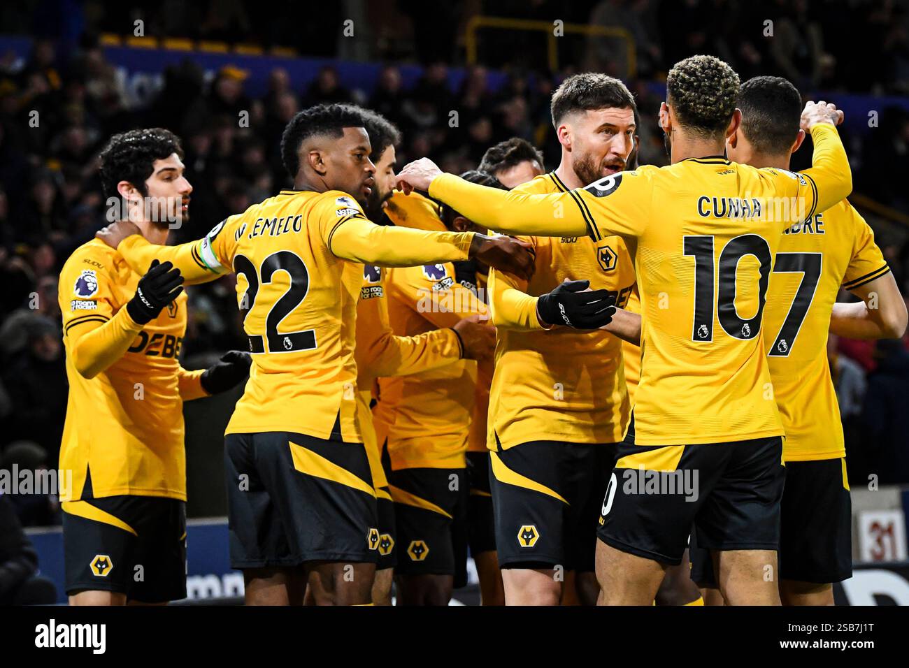 1st February 2025; Molineux Stadium, Wolverhampton, West Midlands ...