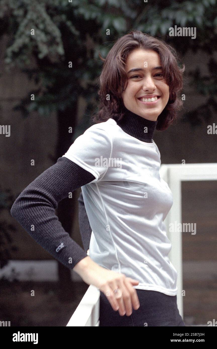 Sanremo Italy 08/11/1995:Syria,Italian singer, during the photo session ...