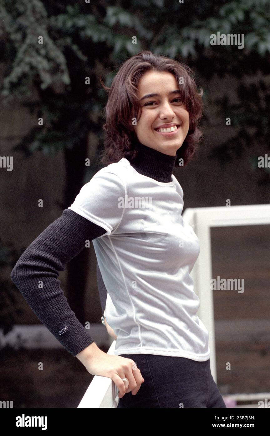 Sanremo Italy 08/11/1995:Syria,Italian singer, during the photo session ...