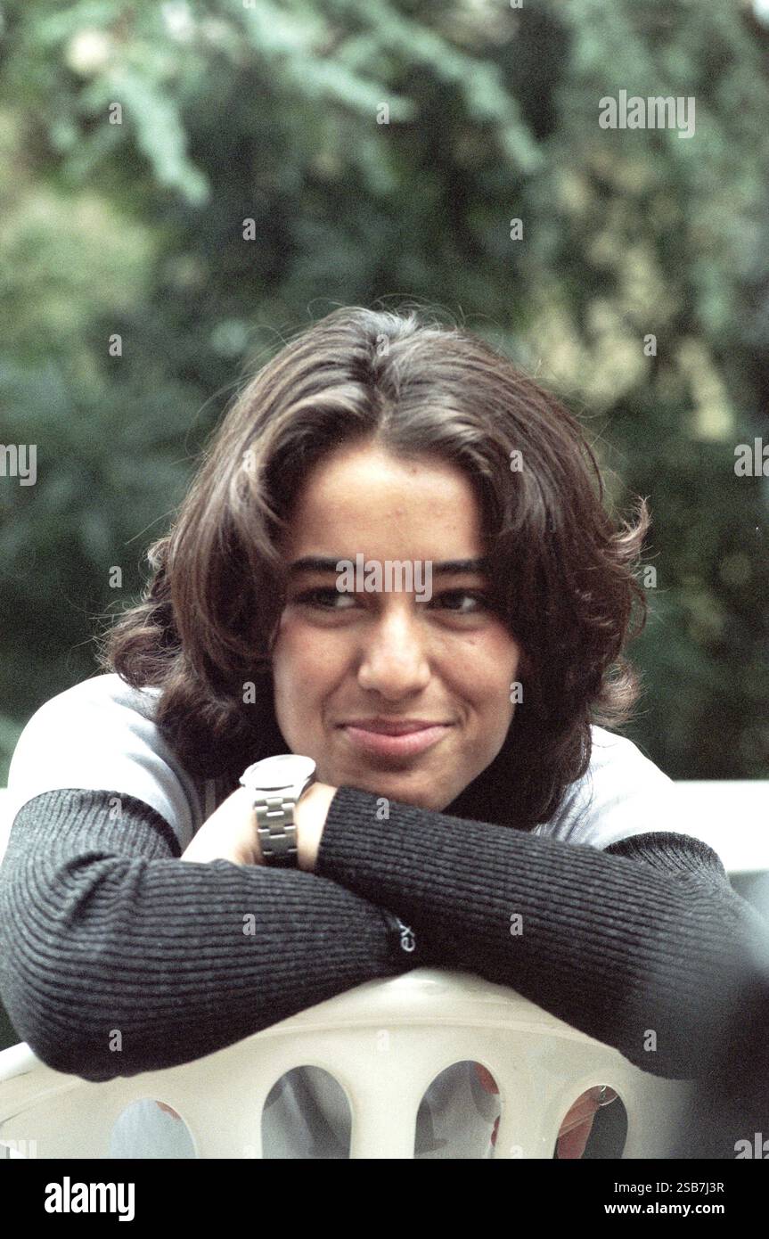 Sanremo Italy 08/11/1995:Syria,Italian singer, during the photo session ...