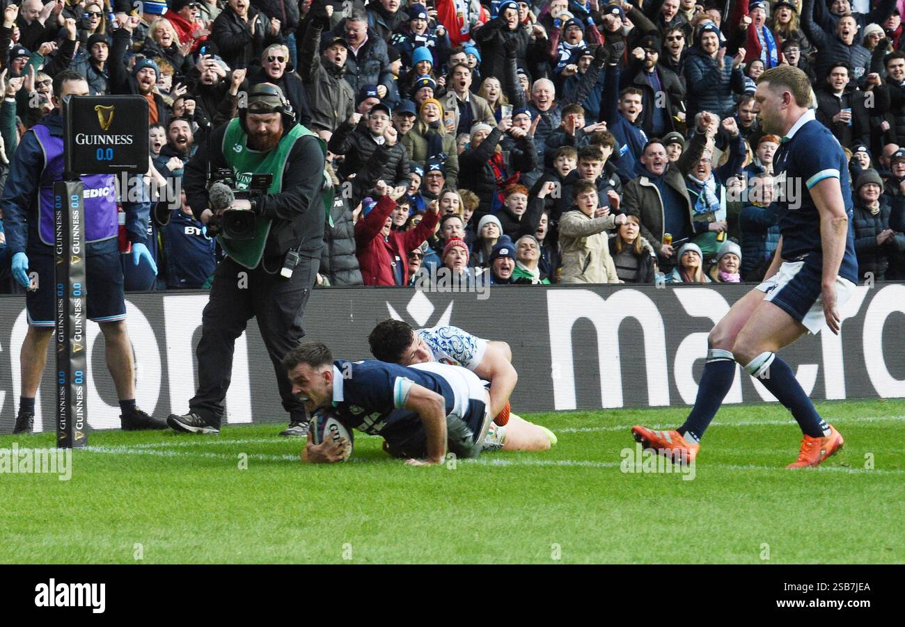 Scottish Gas Murrayfield Stadium. Edinburgh.Scotland, UK. 2nd Feb 2025 ...