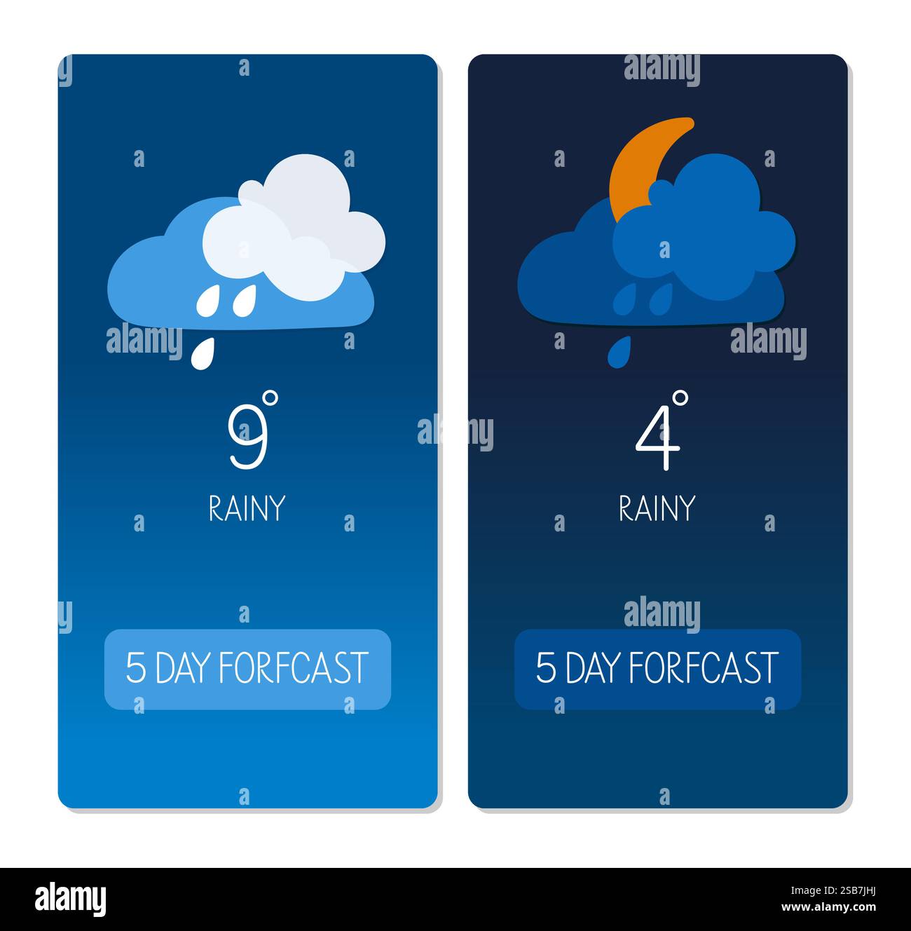 Changes of temperatures Stock Vector Images - Alamy