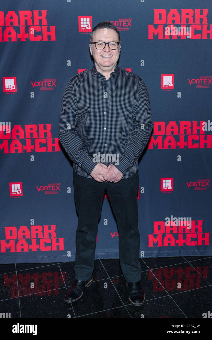 Toronto, Canada. 31st Jan, 2025. Don Depoe attends the “Dark Match ...