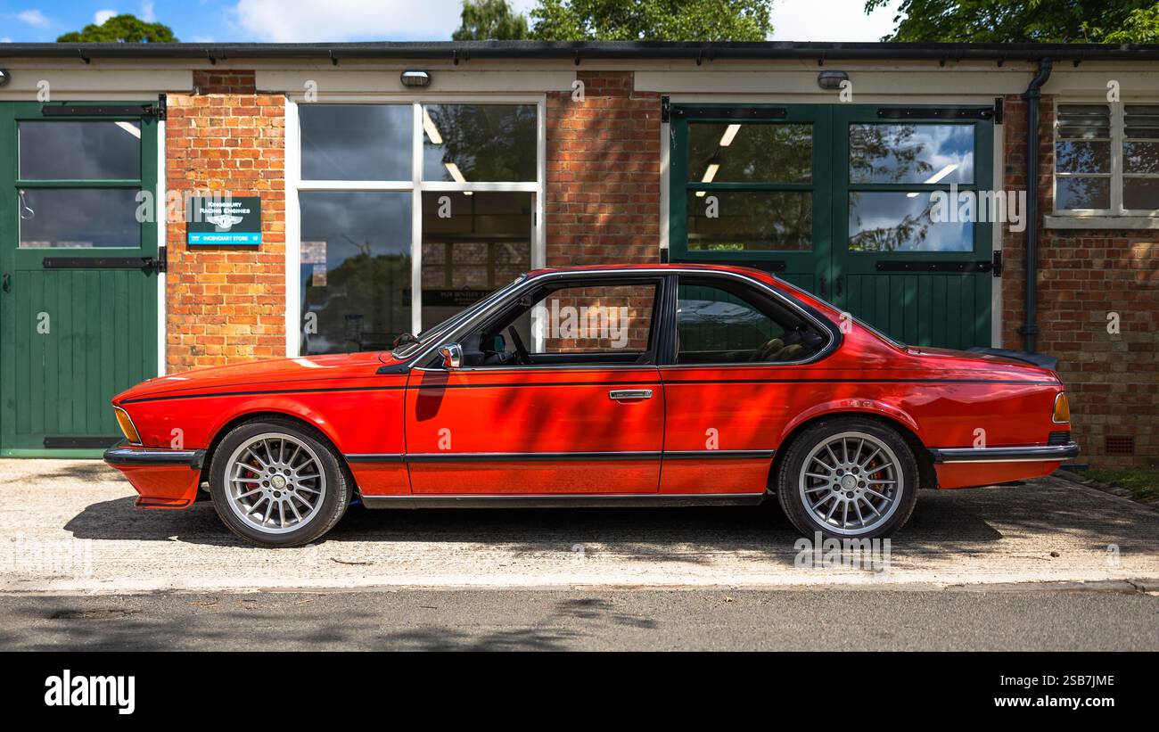 1983 BMW 628 CSi, on display at the Bicester Heritage Scramble held on ...
