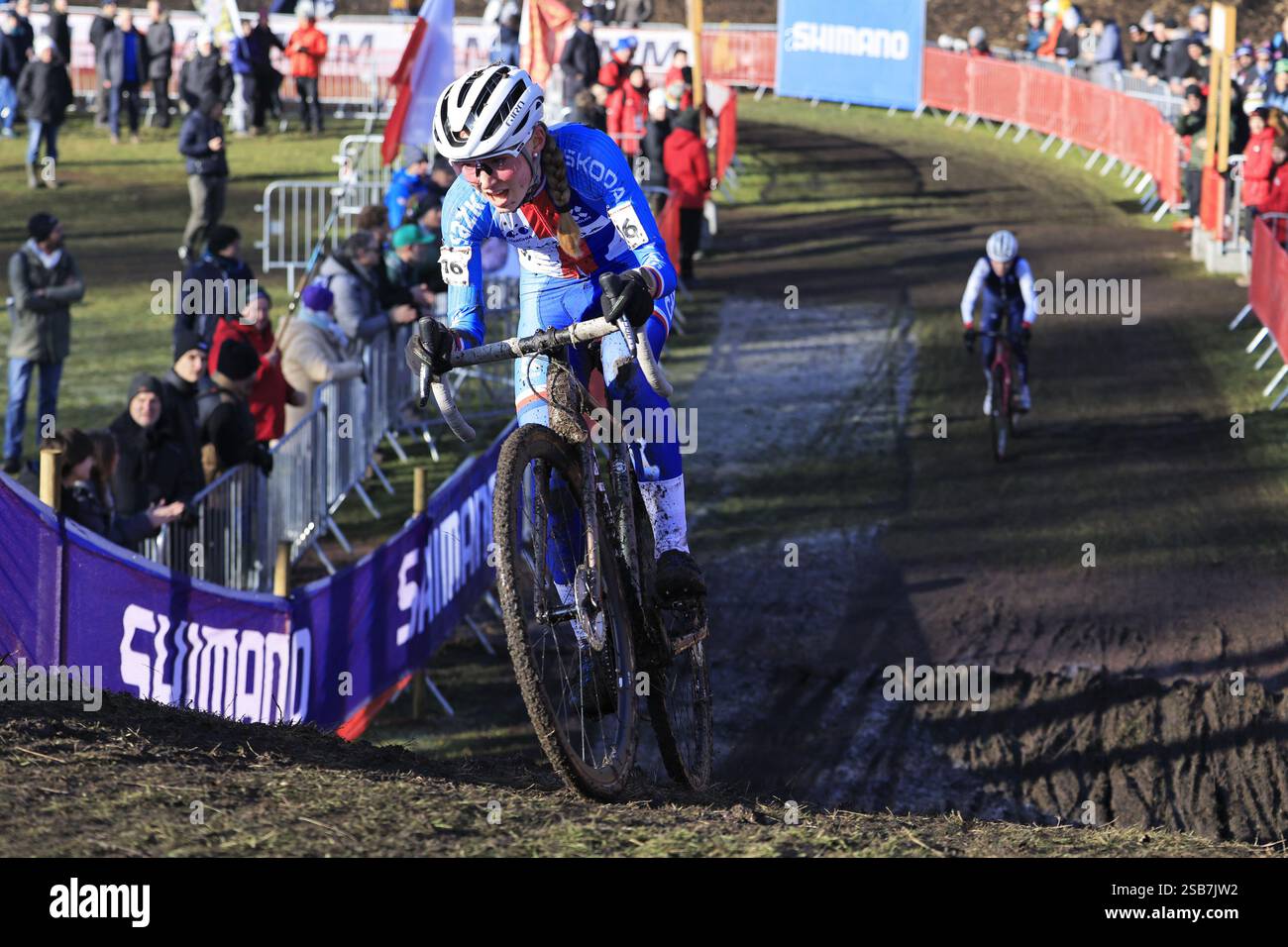 Lievin, France. 01st Feb, 2025. 2025 cyclo-cross world championships ...