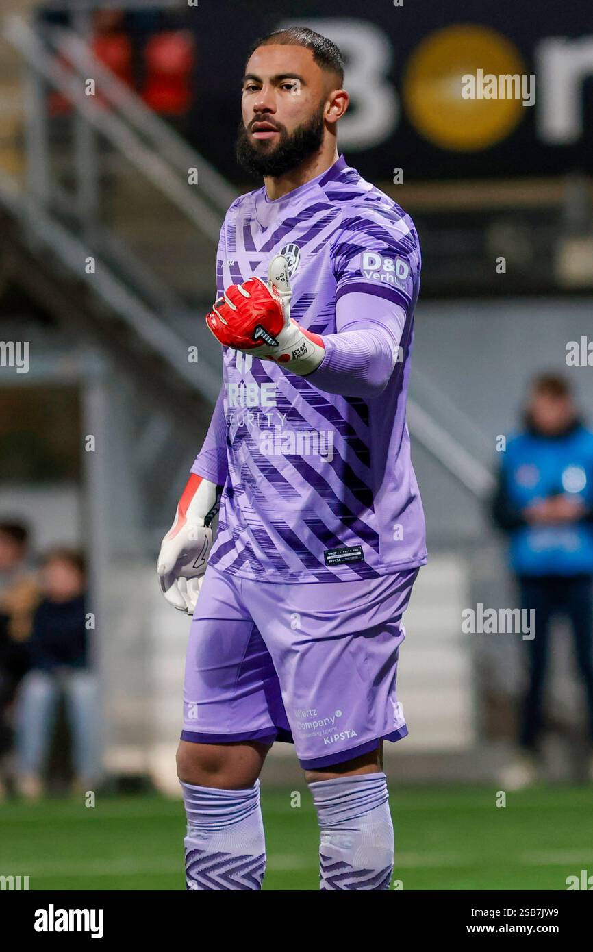 MAASTRICHT, NETHERLANDS - FEBRUARY 1: Issam el Maach of Roda JC coaches ...