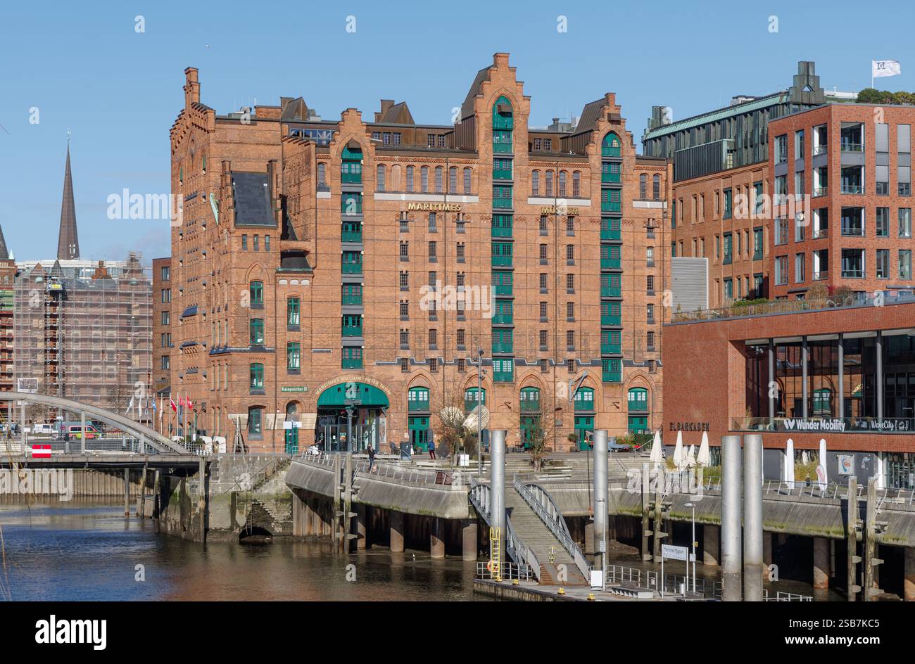 Hamburg, Germany. 31st Jan, 2025. View of the International Maritime ...
