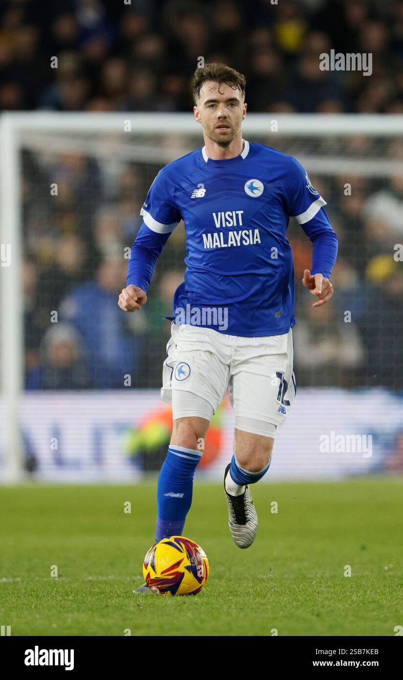 Cardiff City's Calum Chambers during the Sky Bet Championship match at ...