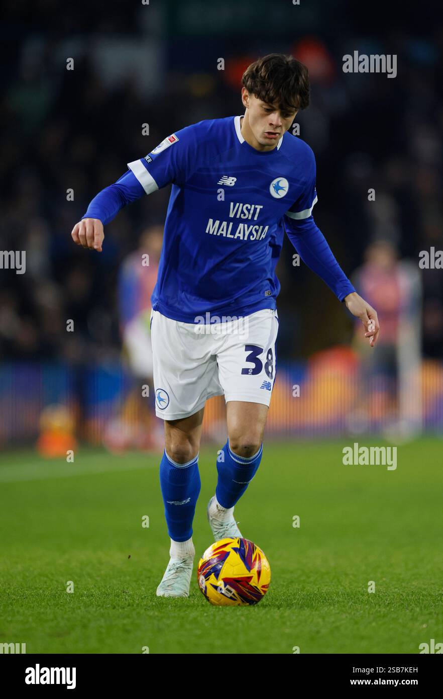 Cardiff City's Perry Ng during the Sky Bet Championship match at Elland ...