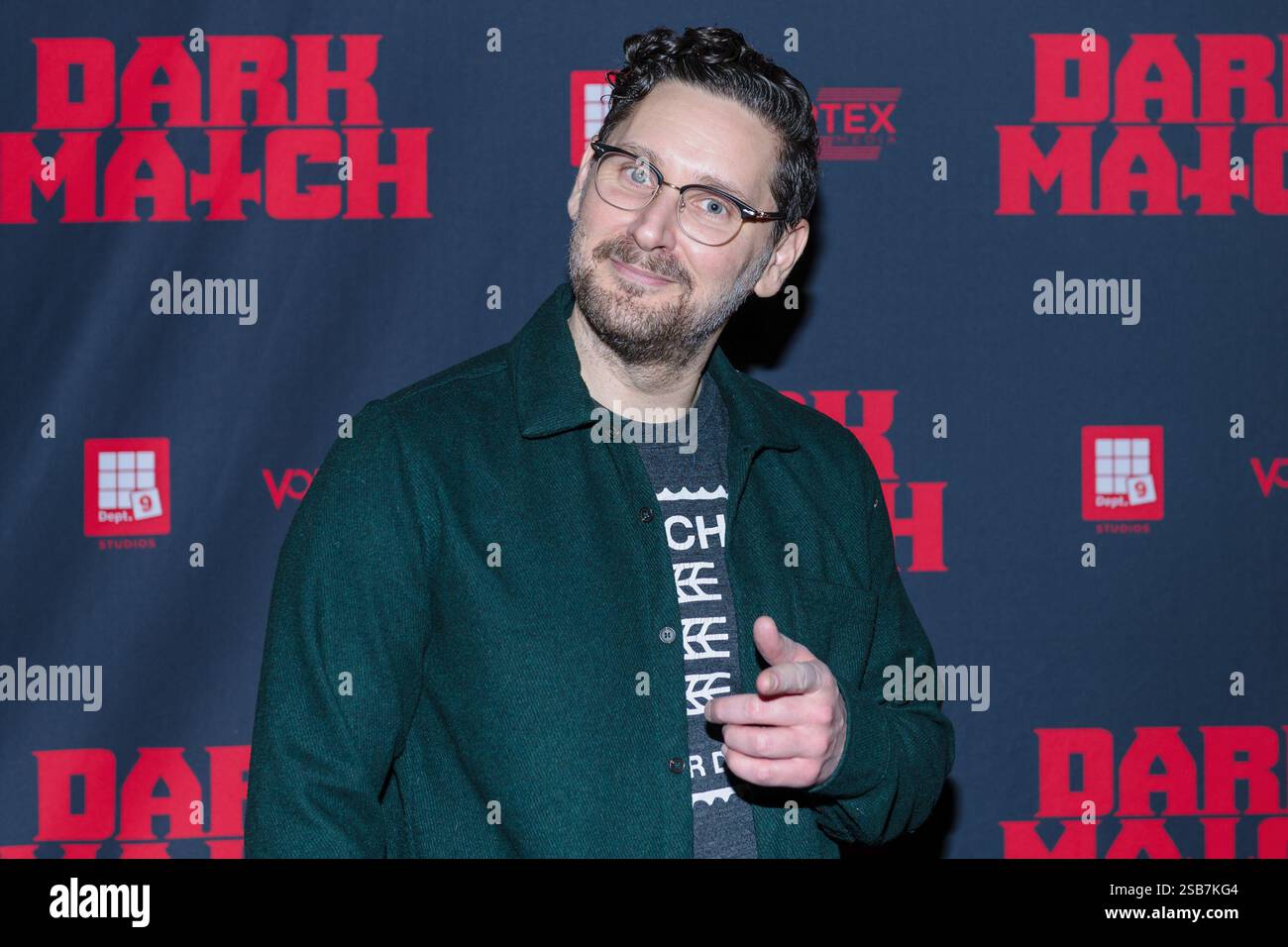 Toronto, Canada. 31st Jan, 2025. Lowell Dean attends the “Dark Match ...