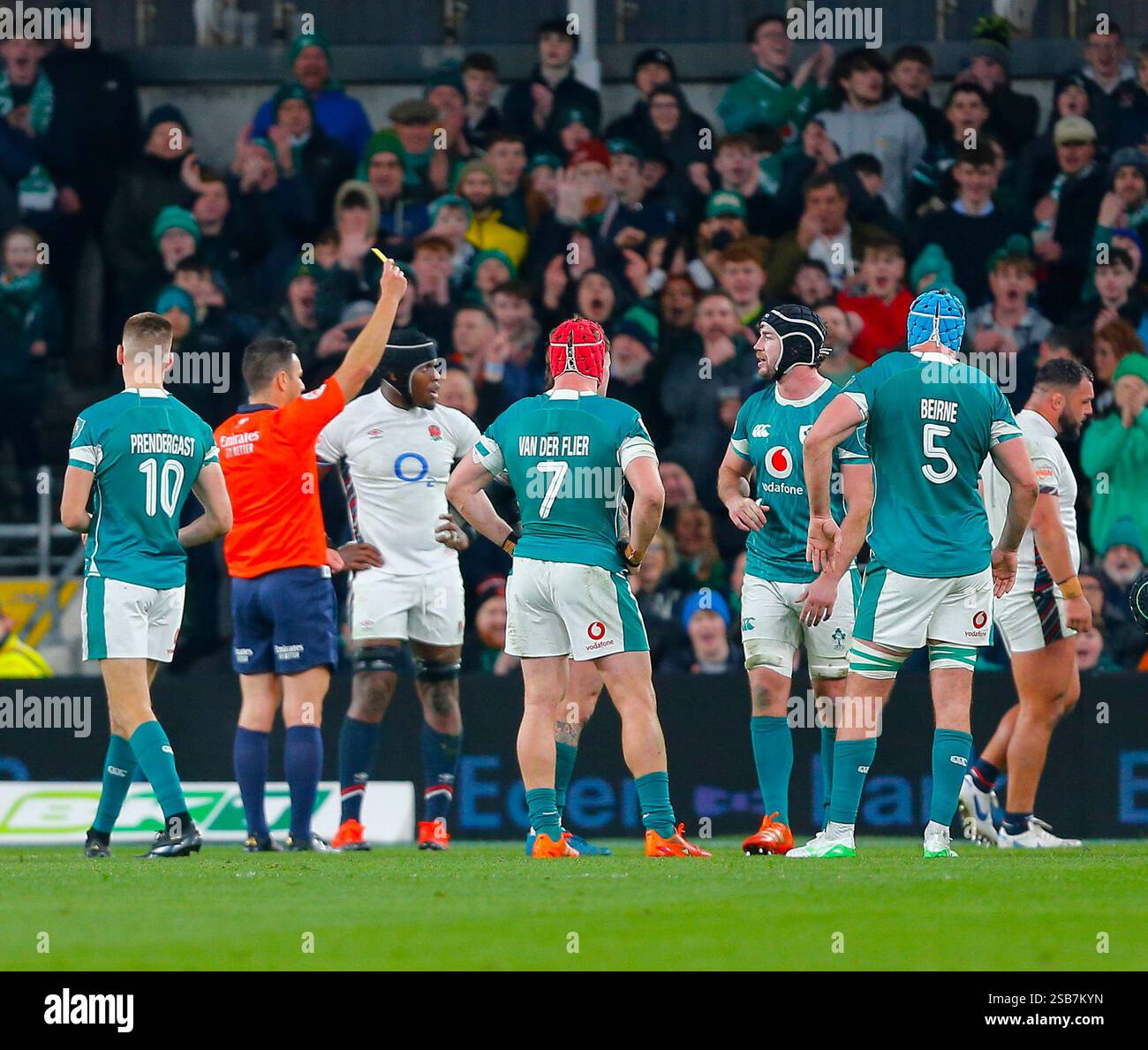 1st February 2025; Aviva Stadium, Dublin, Ireland: Six Nations ...