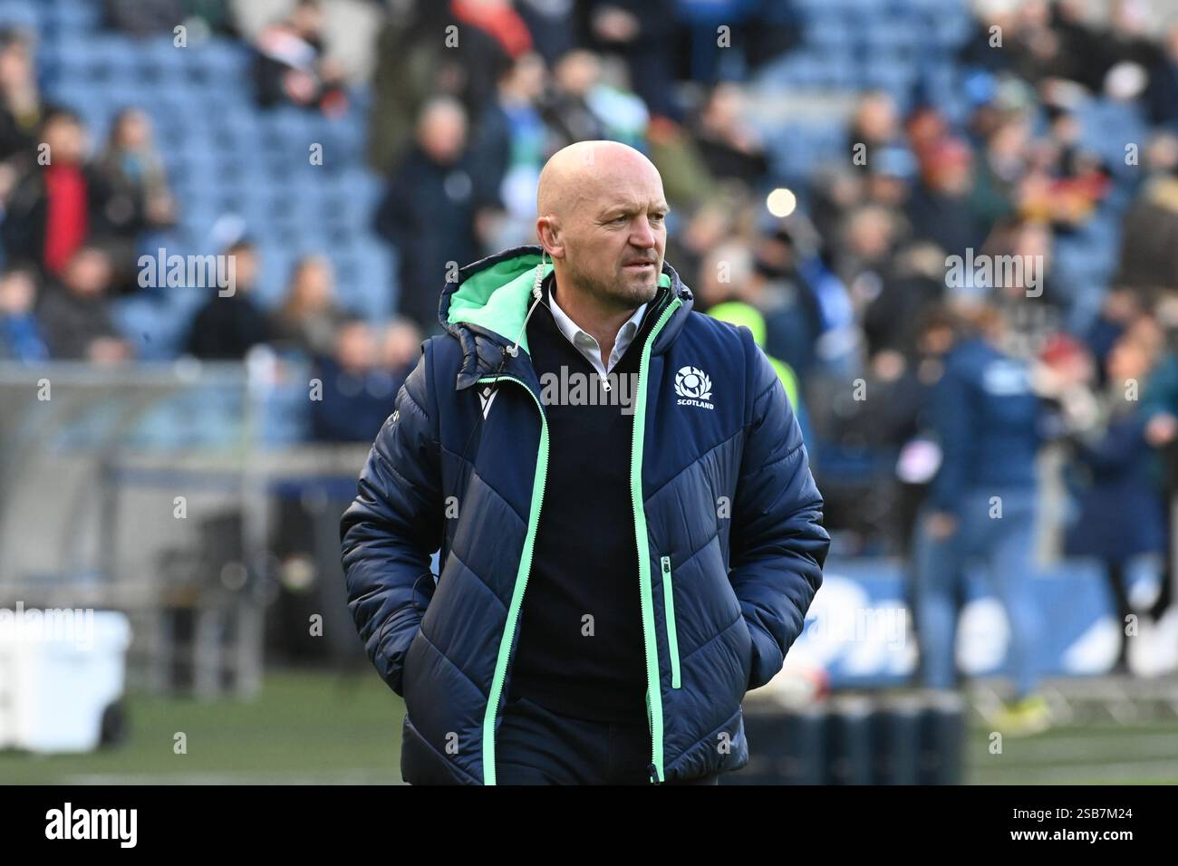 Scottish Gas Murrayfield Stadium. Edinburgh.Scotland, UK. 2nd Feb 2025 ...
