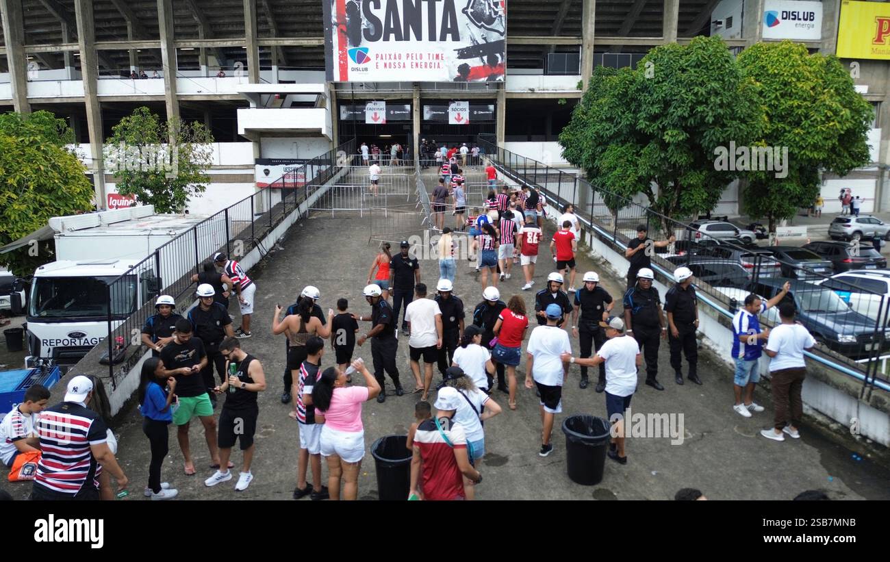 PE - RECIFE - 02/01/2025 - PERNAMBUCANO 2025, SANTA CRUZ x SPORT - View ...