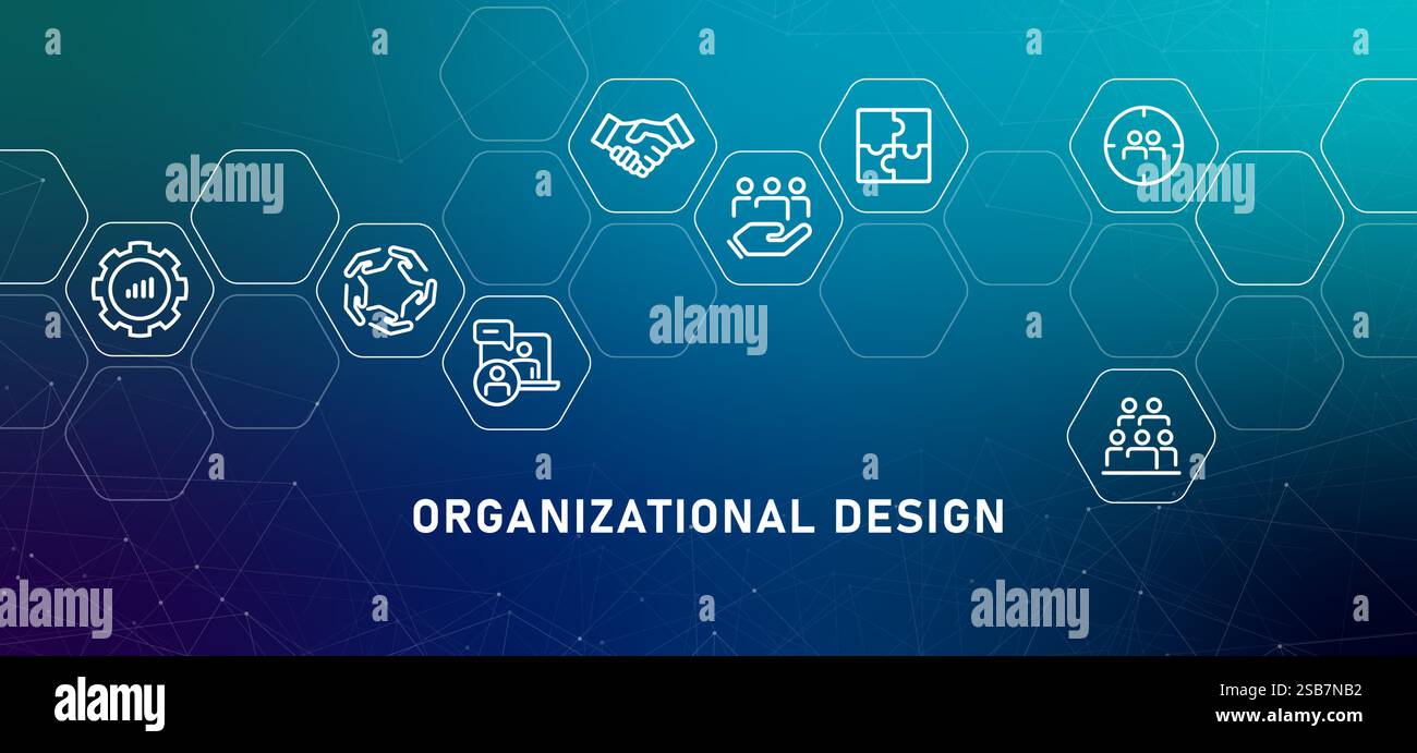Organizational Design gradient header work planning hierarchy ...