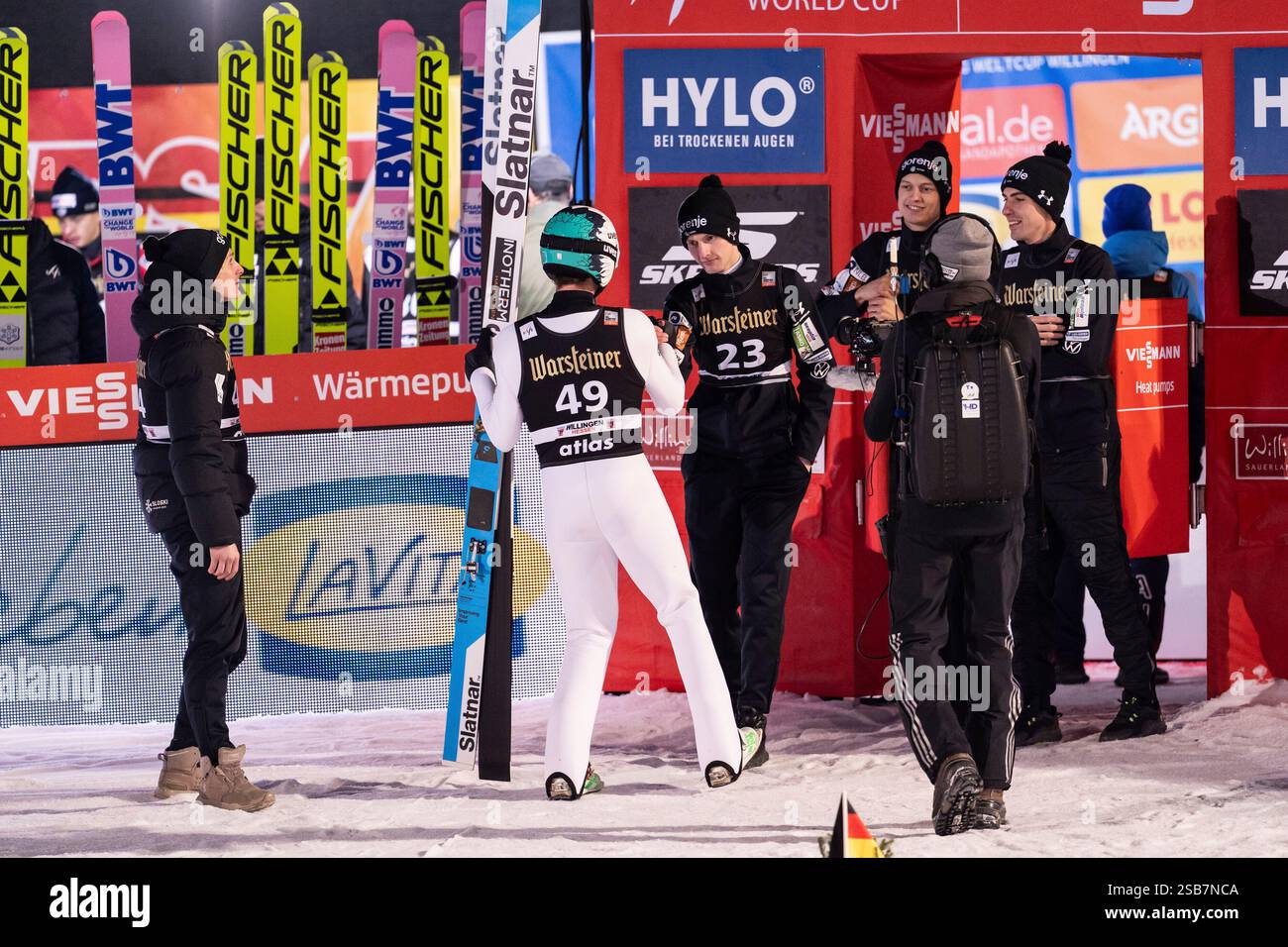 01.02.2025, Mühlenkopfschanze, Willingen Upland Hessen, GER, VIESSMANN ...