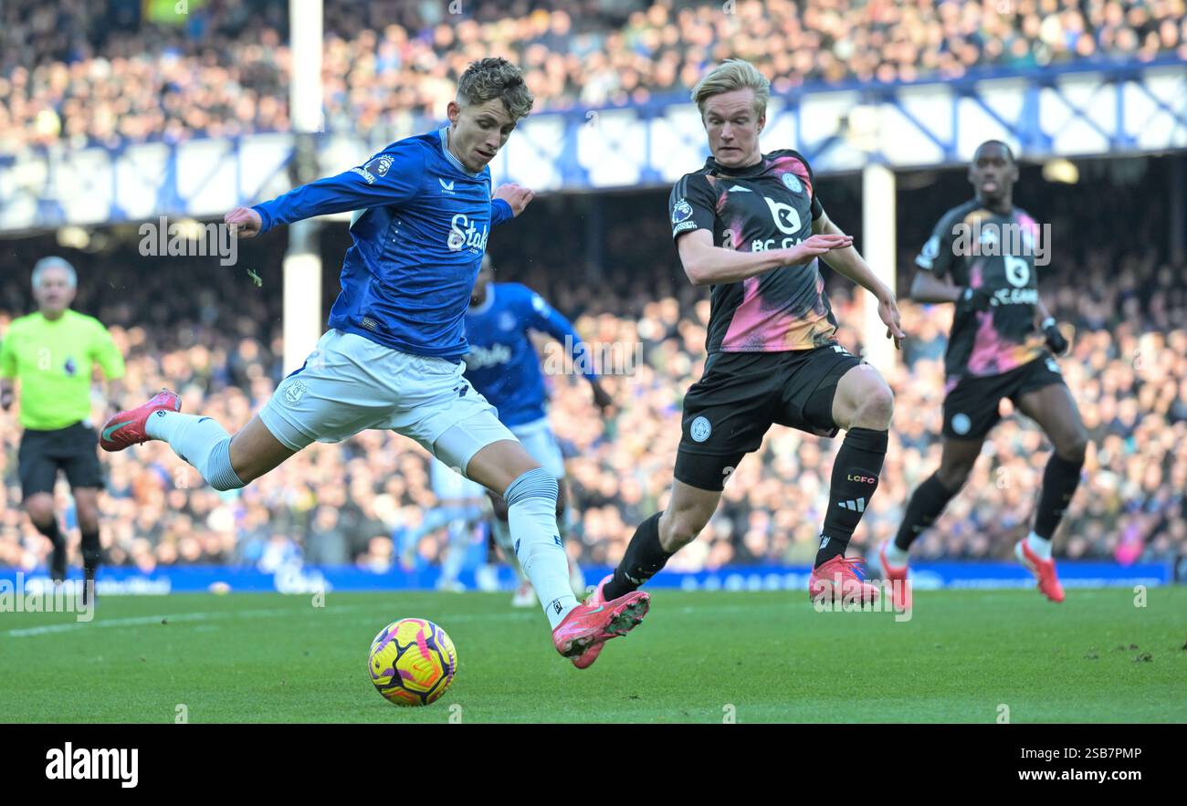 Goodison Park, Liverpool, UK. 1st Feb, 2025. Premier League Football ...