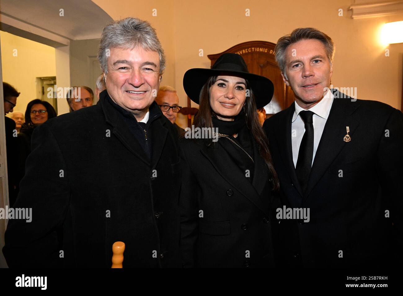 Turin, Turin, Italy. 01st Feb, 2025. Fabrizio Giugiaro, Jessica Montori ...