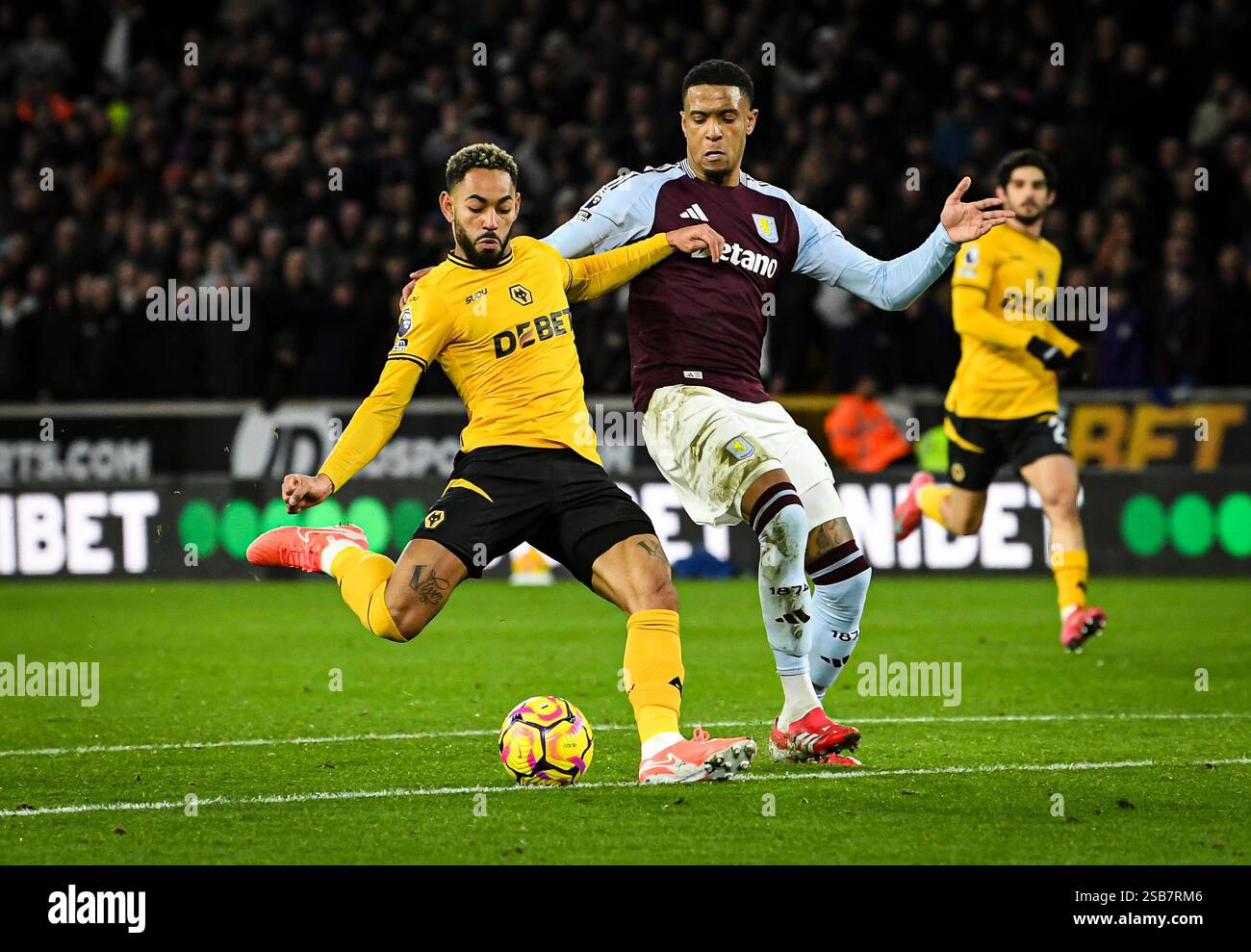 1st February 2025; Molineux Stadium, Wolverhampton, West Midlands ...