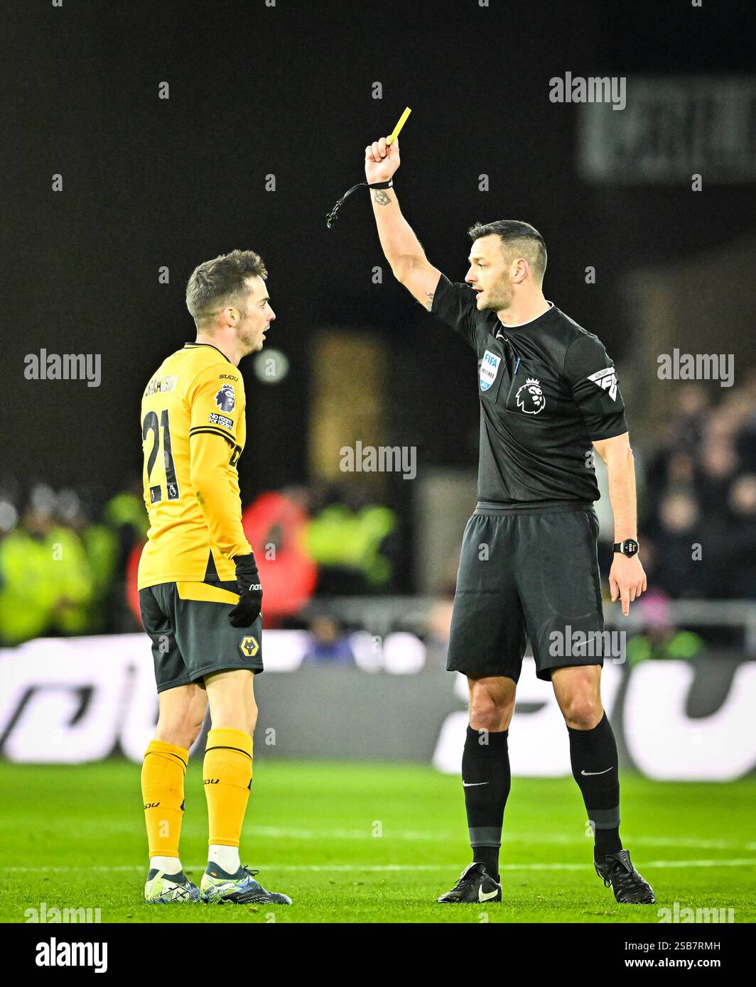 1st February 2025; Molineux Stadium, Wolverhampton, West Midlands ...
