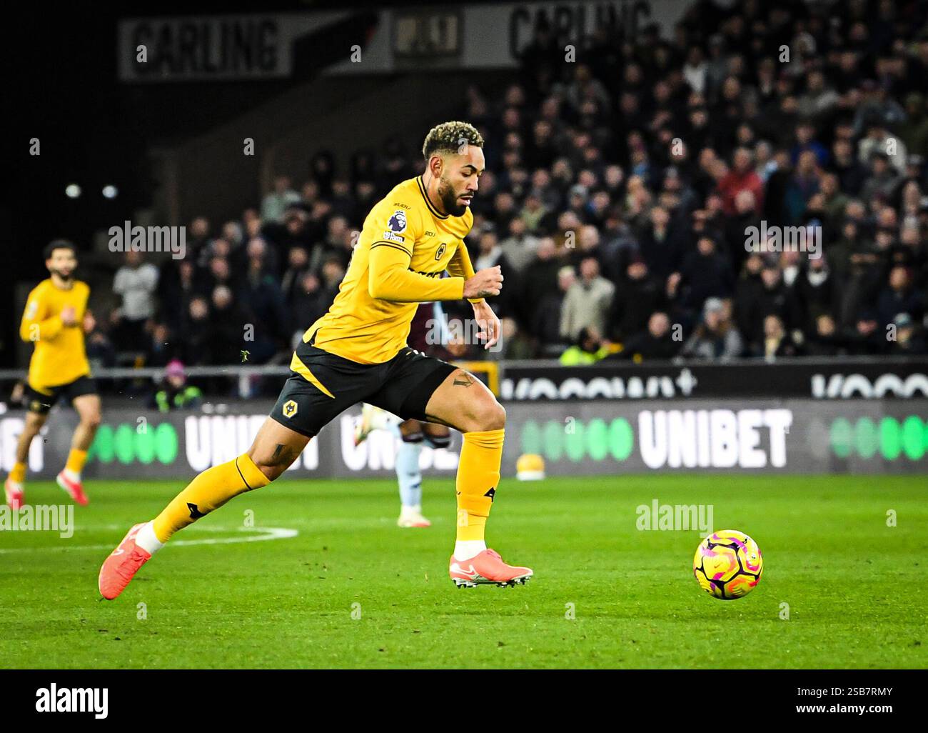 1st February 2025; Molineux Stadium, Wolverhampton, West Midlands ...
