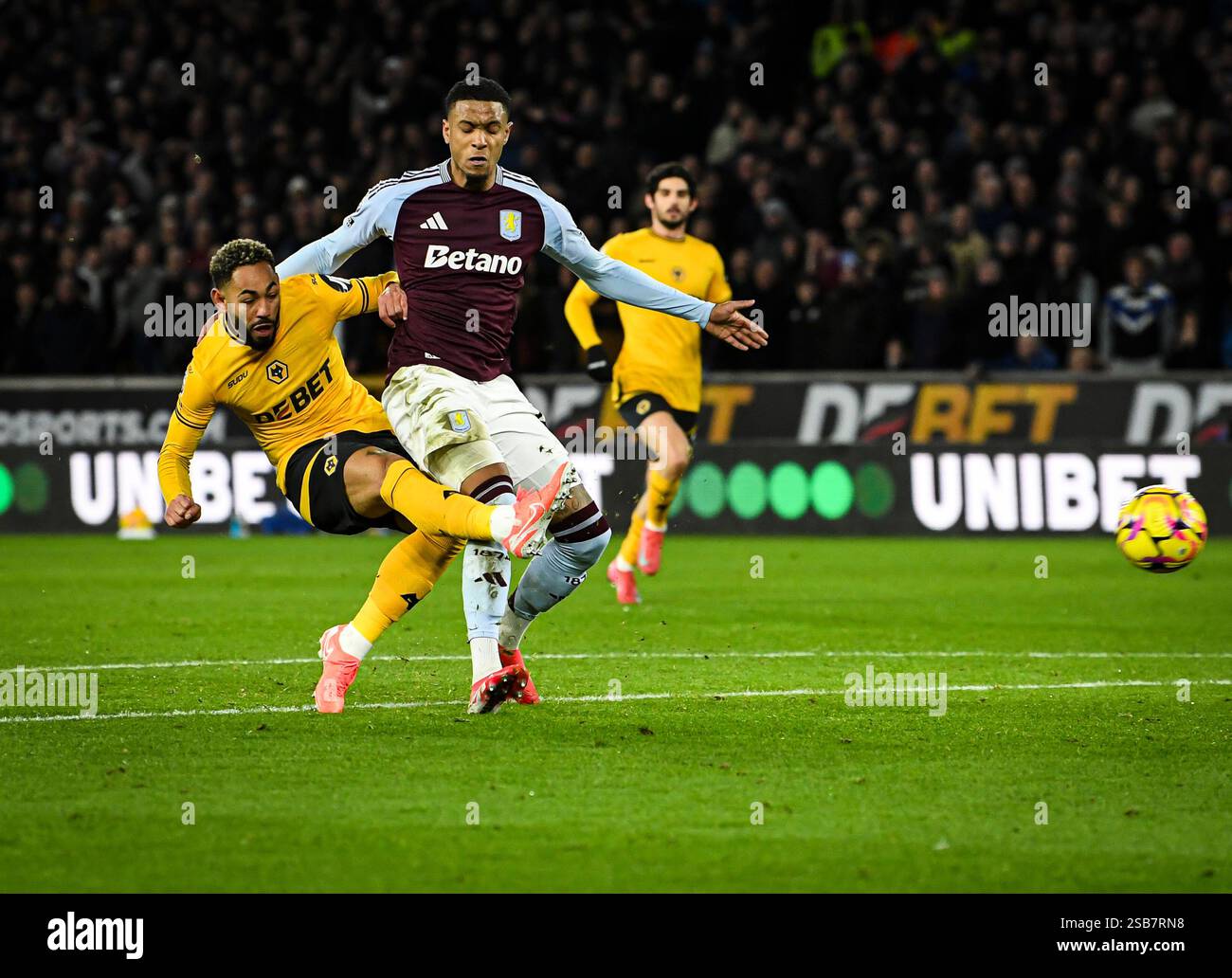 1st February 2025; Molineux Stadium, Wolverhampton, West Midlands ...