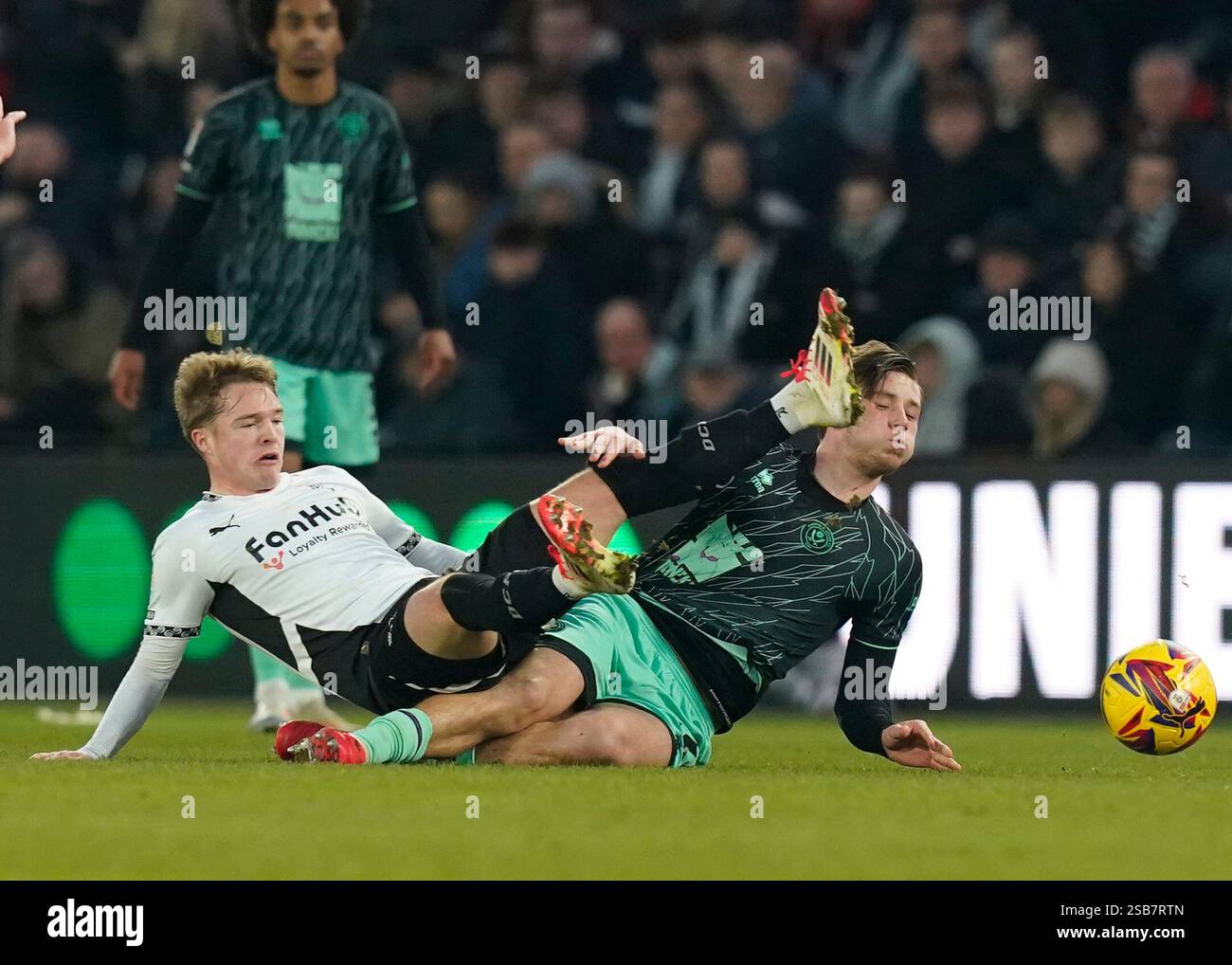 Derby, England, 1st February 2025. Sydie Peck of Sheffield United ...