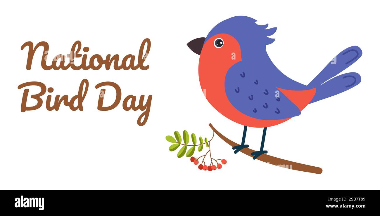 Celebrate National Bird Day with colorful birds and nature appreciation ...