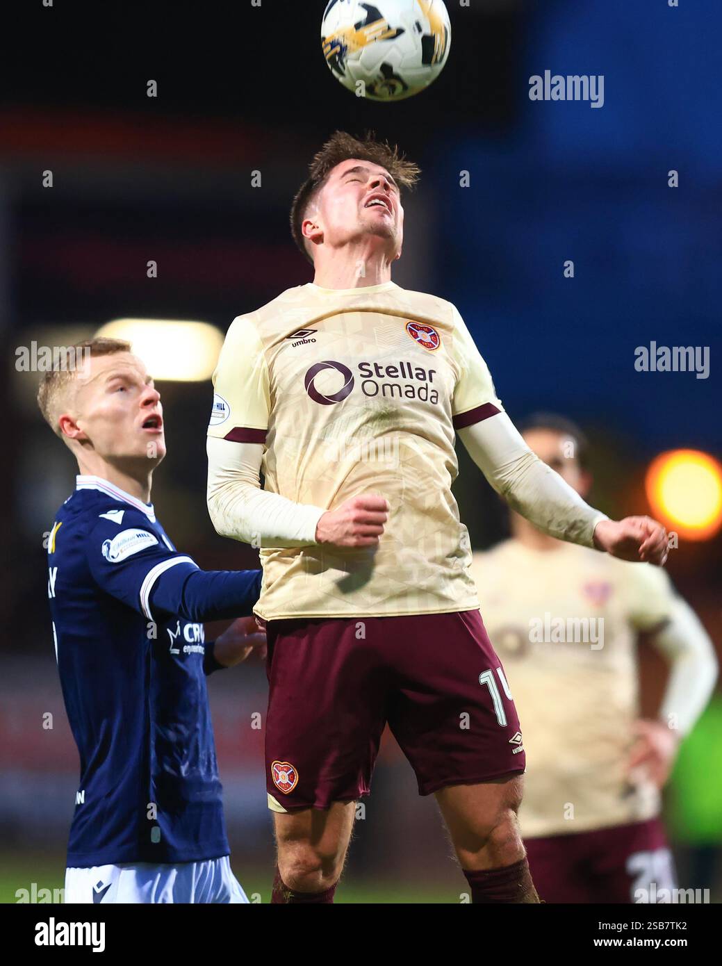 Dens Park, Dundee, UK. 1st Feb, 2025. Scottish Premiership Football, Dundee versus Heart of ...
