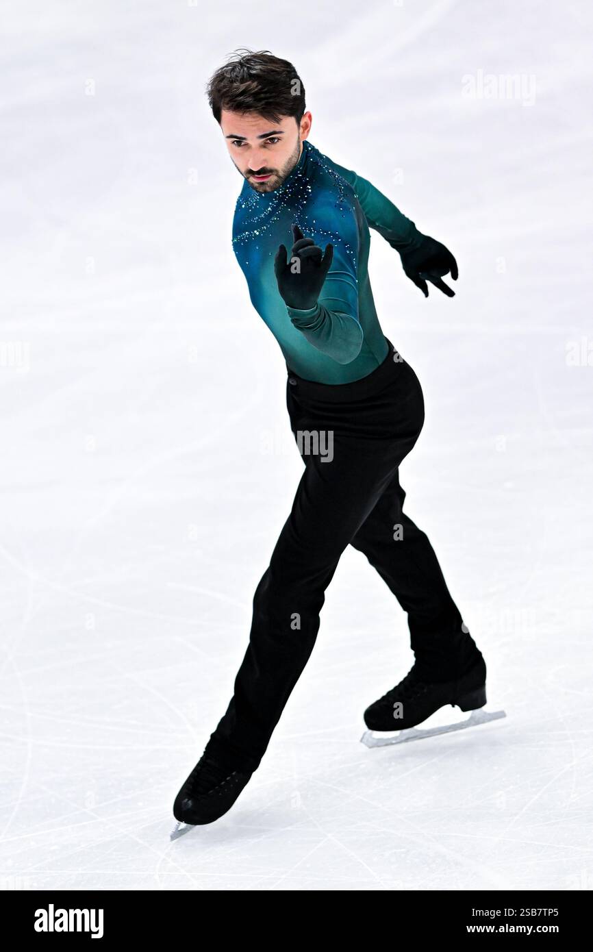 Tallinn, Estonia. 1st Feb 2025. Kevin AYMOZ (FRA), during Men Free ...
