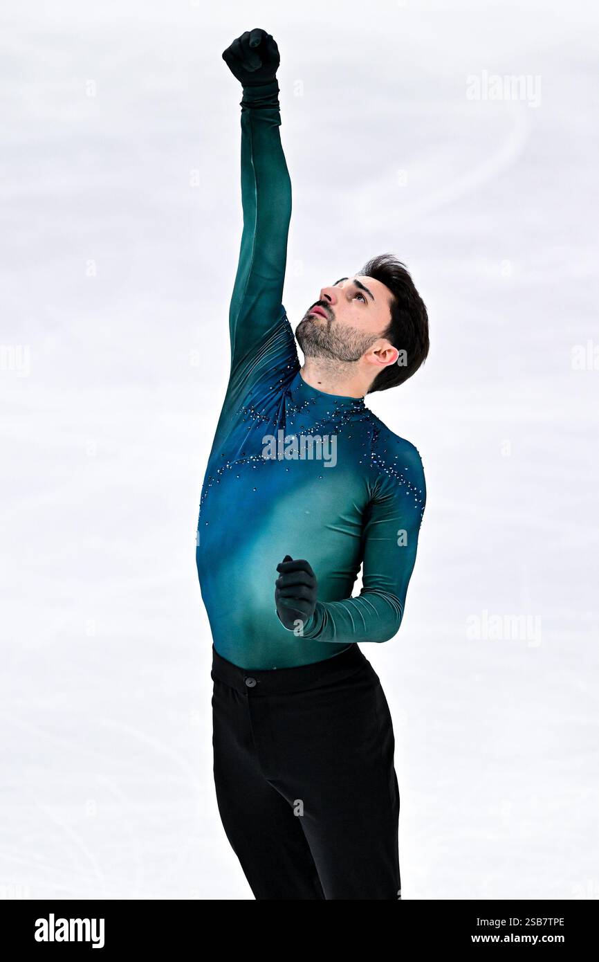 Tallinn, Estonia. 1st Feb 2025. Kevin AYMOZ (FRA), during Men Free ...